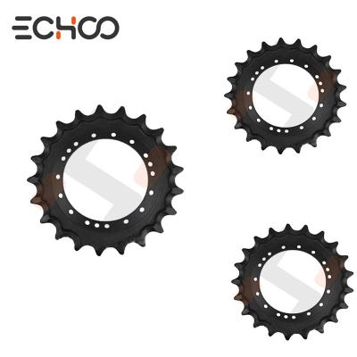 중국 JCB JS130 굴삭기 하부 구성 요소용 구동 스프로킷 판매용