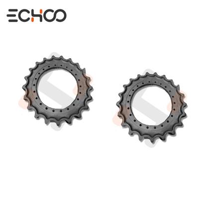 China Chain Sprocket For JCB JS110LC Mini Excavator Chassis Components for sale
