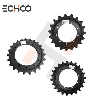 중국 EX17-2 강도 미니 발굴기 스프로켓 하차 프레임 공급자 판매용