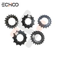 China PC75UU-3 Strength Excavator Sprockets Undercarriage Attachments for sale