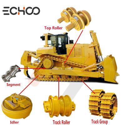 China D10N Idler Wheel Track Roller Top Roller Sprocket Track Group Dozer Undercarriage Parts Manufacturer for sale