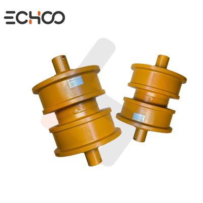 China CR5615B Bottom Roller Double Flange Dozer Undercarriage Parts Wholesale for sale