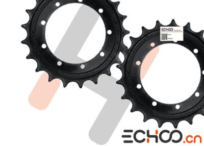 중국 Kubota U30 까만 색깔 OEM 환영을 가진 강철 소형 굴착기 스프로킷 판매용