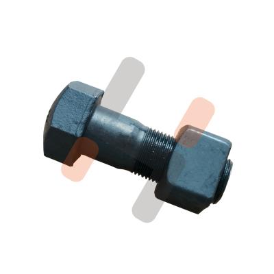 China Track Plate Lock Bolts 12*40 Quenched & Tempered Anti-Loosening High-Strength Security Bolts for sale
