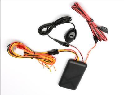 China Black GSM Mini Motorybike GPS Tracker SOS Alert Voice Monitoring With Relay for sale
