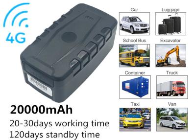 China Electronic Fence 4G GPS Tracker 20000mah Magnetic Cargo Container Free Platform for sale