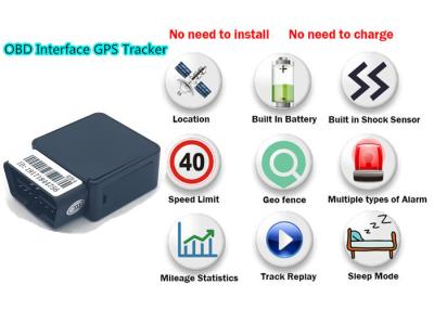 China Car OBD 4G GPS Tracker 140Mah OBD2 Diagnostics 12v For Car Plug And Play for sale