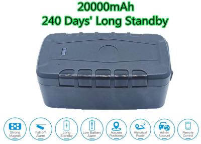 Cina CRNA TCP IP67 GSM impermeabile SMS 15m dell'inseguitore di GPS del camion di CRNA 20000mAh in vendita