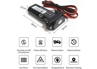Cina l'inseguitore IP67 di 180mAH TCP 4G GPS impermeabilizza il CRNA di MTK in tempo reale SMS libbre per l'automobile in vendita