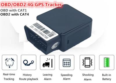 Cina CRNA di SMS dell'inseguitore di 3.7V 140 Mah Obdii 4G GPS con sistema diagnostico di Canbus in vendita