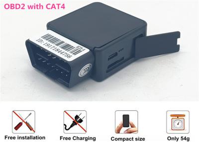 Cina CRNA di SMS dell'inseguitore di 3.7V 140 Mah Obdii 4G GPS con sistema diagnostico di Canbus in vendita