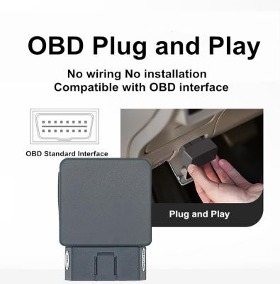 Cina CRNA di SMS dell'inseguitore di 3.7V 140 Mah Obdii 4G GPS con sistema diagnostico di Canbus in vendita