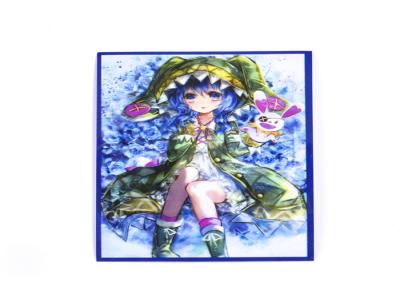 China Playing Custom Card Sleeves Blue Standard Size Board Gravure Printing for sale