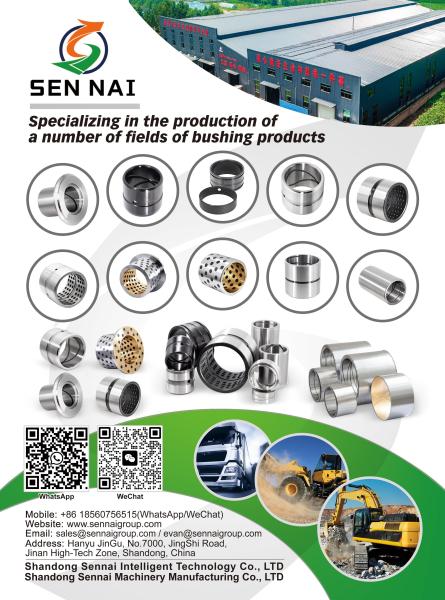 Heavy Equipment Undercarriage Bushing 45mm Steel Bucket Pin Bushing