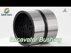 Construction Works Hardened Steel Sleeve Bushings Customized Wear Resistance