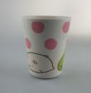 China Hot-sale New Design Biodegradable Bamboo Fiber Tableware,BAMBOO FIBRE MUG SWD012 for sale