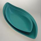 China Hot-sale New Design Biodegradable Bamboo Fiber Tableware,BAMBOO FIBRE  LEAF PLATE SWD053 for sale
