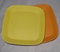 China Hot-sale New Design Biodegradable Bamboo Fiber Tableware,BAMBOO FIBRE  SQUARE PLATE SWD056 for sale