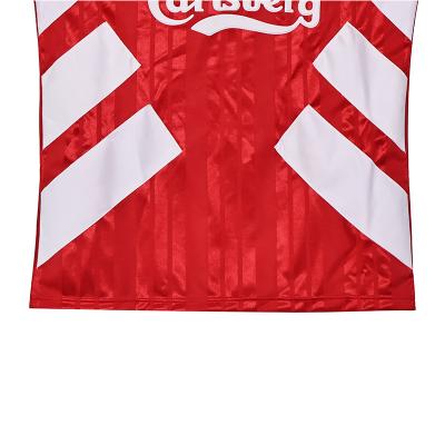 Cina Liverpool 1993 Retro Home Magliette di calcio personalizzate Tornate in classico rosso e bianco in vendita