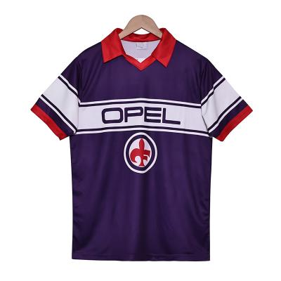 China Fiorentina 1984-1985 home football jersey fan commemorative edition team personalized customization for sale
