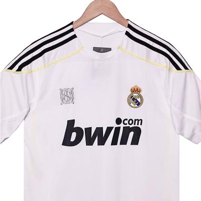 Cina Stagione 2009-2010 Retro Real Madrid Home Jersey Classic Replica Custom in vendita
