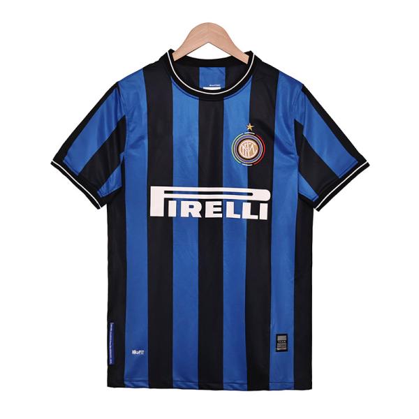 Quality Inter Milan Retro Football Jersey 2009-2010 Home Edition Personalized Customization for sale