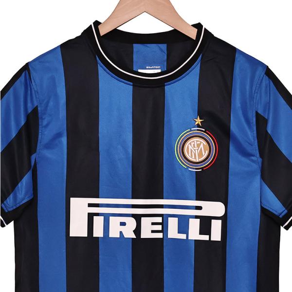 Quality Inter Milan Retro Football Jersey 2009-2010 Home Edition Personalized Customizat for sale