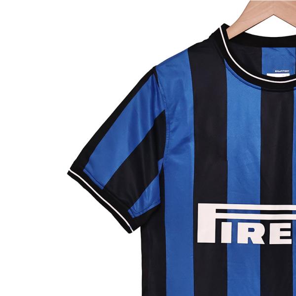 Quality Inter Milan Retro Football Jersey 2009-2010 Home Edition Personalized Customizat for sale