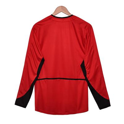 Cina Maglia da calcio a maniche lunghe per il Manchester United Stagione 2002-2003 in vendita