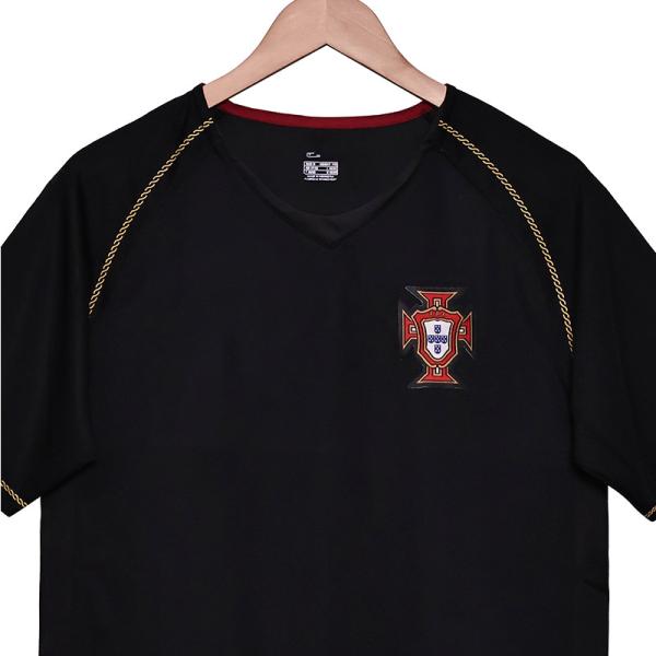 Quality Portugal 2006 Away Retro National Team Football Jerseys Replica Support Team for sale