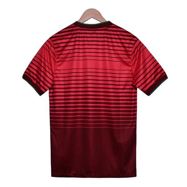 Quality Portugal Retro 2014 World Cup Home Jersey Customizable High Reduction Design for sale