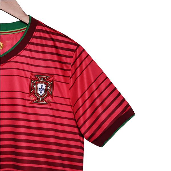 Quality Portugal Retro 2014 World Cup Home Jersey Customizable High Reduction Design for sale