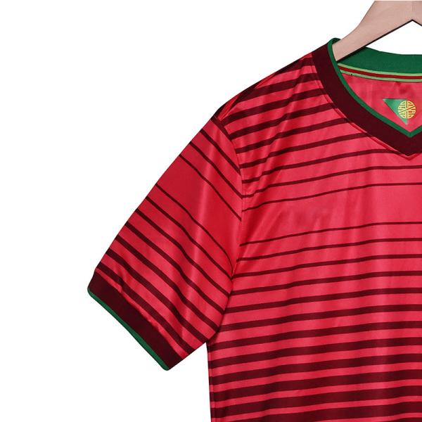 Quality Portugal Retro 2014 World Cup Home Jersey Customizable High Reduction Design for sale