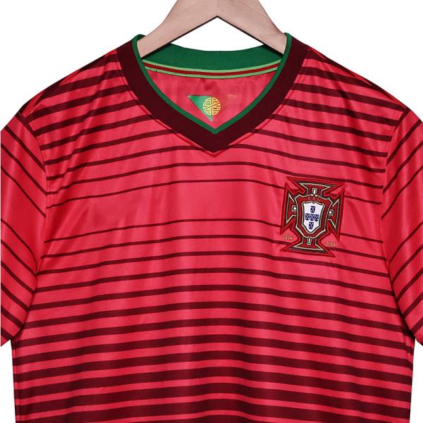 Quality Portugal Retro 2014 World Cup Home Jersey Customizable High Reduction Design for sale