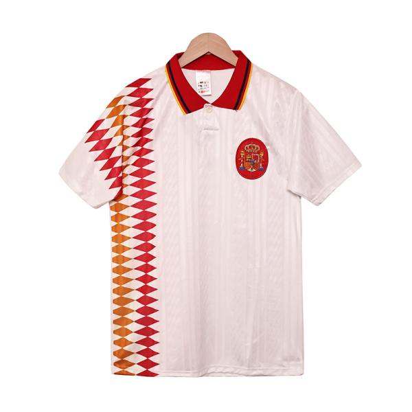 Quality Spanish Retro Football Jersey 1994 Classic Away Design Supports Personalized Customized for sale