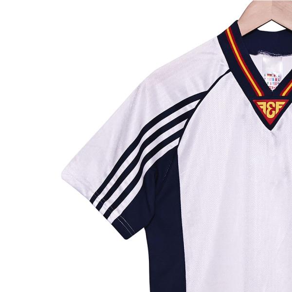Quality Classic Replica Spain 1998 Away Retro Football Jersey Stretchable for sale