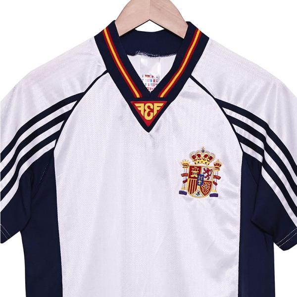 Quality Classic Replica Spain 1998 Away Retro Football Jersey Stretchable for sale
