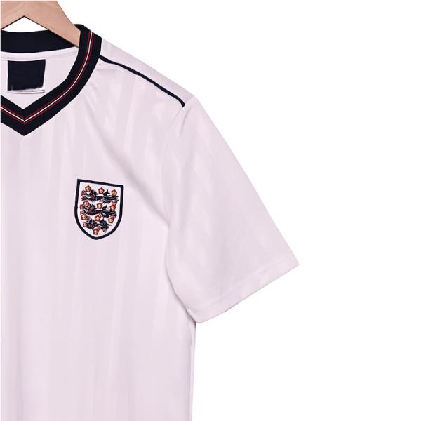 Quality England 1986 World Cup Home Retro Football Jersey Classic Team Customization for sale