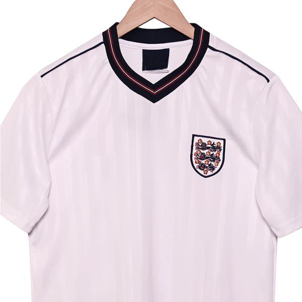 Quality England 1986 World Cup Home Retro Football Jersey Classic Team Customization for sale