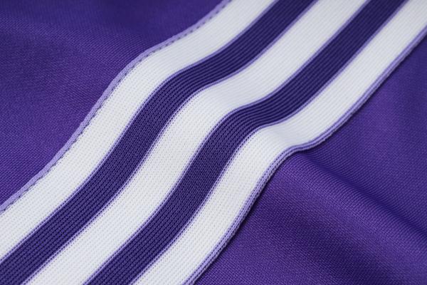 Quality Real Madrid Purple Long Sleeved Football Training Suit Team Style Support for sale
