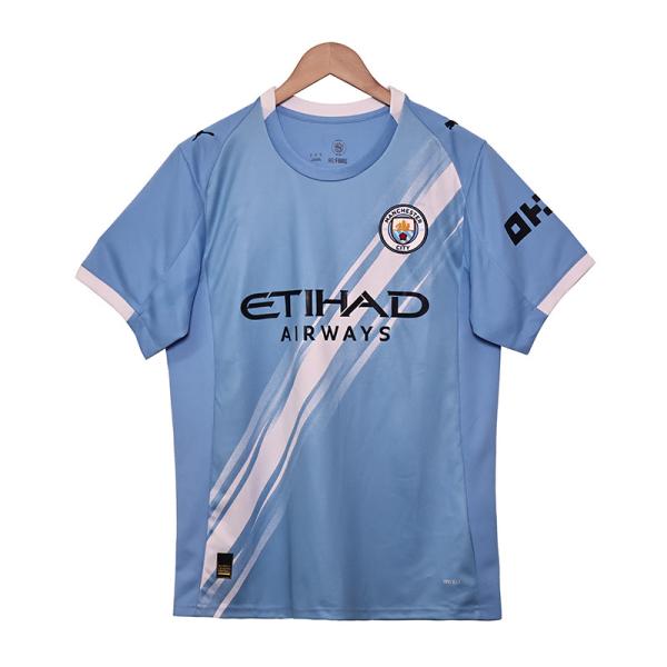 Quality Home Football Fan Jerseys Team Customization For Manchester City 2025-2026 Season for sale