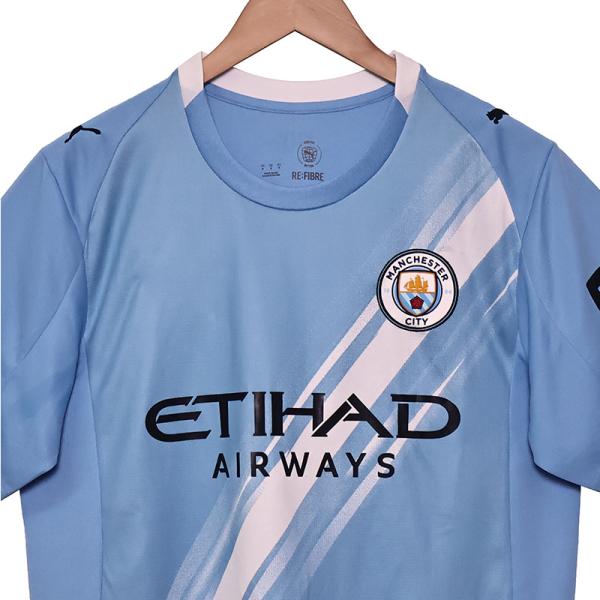 Quality Home Football Fan Jerseys Team Customization For Manchester City 2025-2026 for sale