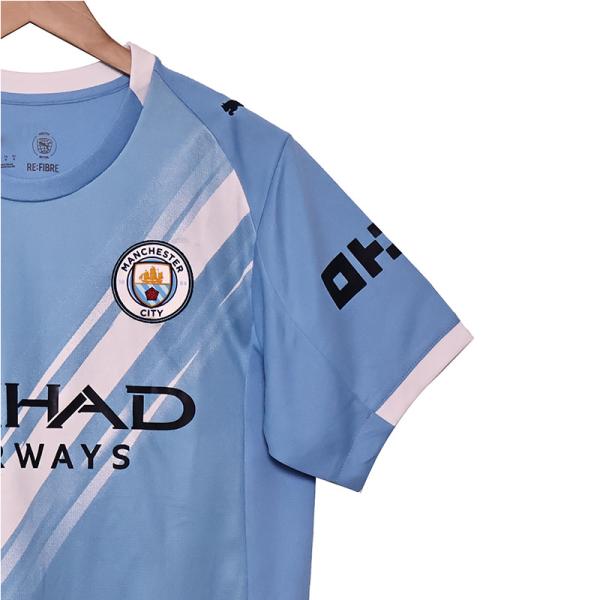 Quality Home Football Fan Jerseys Team Customization For Manchester City 2025-2026 for sale
