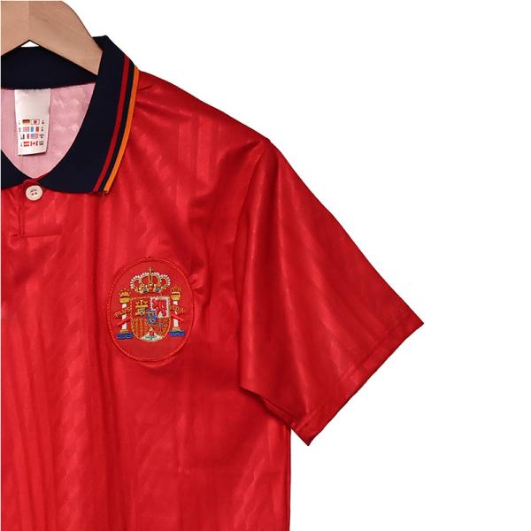Quality Classic Spain 1994 Home National Team Football Jersey With Customized Numbers for sale