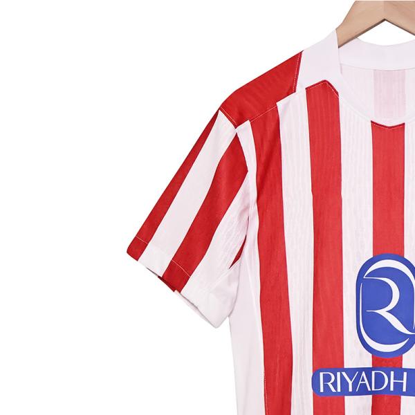 Quality 2025-2026 Atletico Madrid Home Player Version Football Jersey Supports LOGO for sale