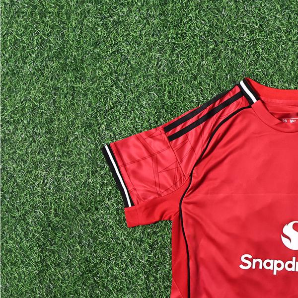 Quality Customization Home Childrens Football Jerseys For Manchester United 2025-2026 for sale
