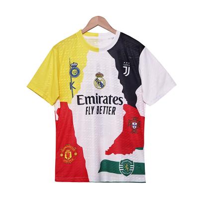 China Cristiano Ronaldo 2025-2026 Camisa de Futebol Comemorativa Secagem Rápida à venda