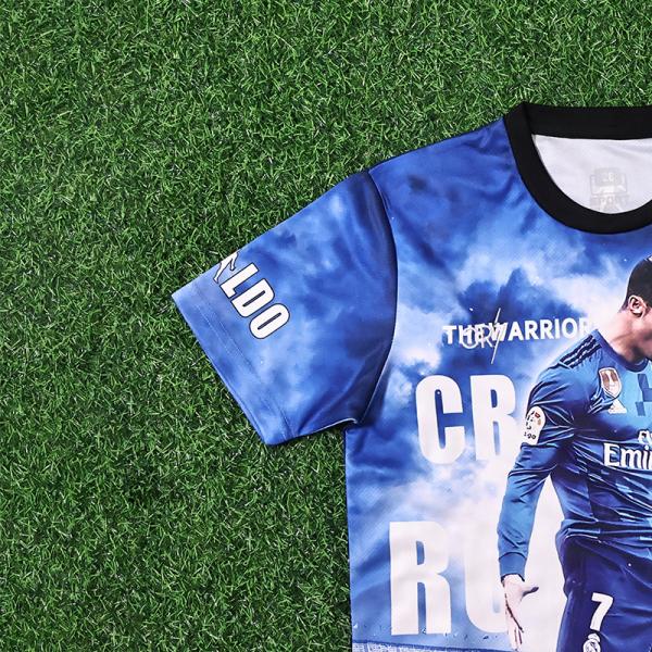 Quality C Ronaldo Children Special Commemorative Fan Version Football Jersey Customizati for sale