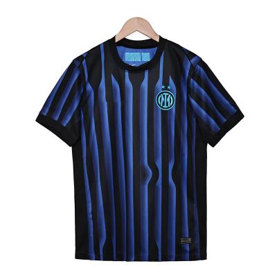 China Customized Football Fan Jersey 2025-2026 Inter Milan Home Jersey for sale