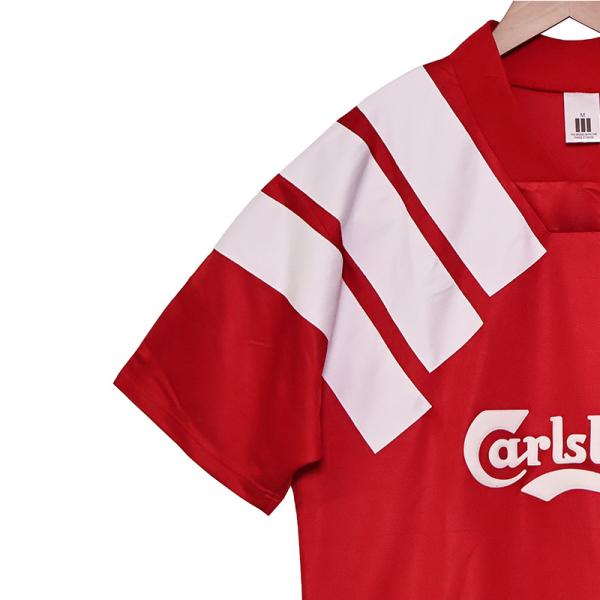 Quality Liverpool 92-93 Season Home Retro Football Jerseys High Restoration Design for sale
